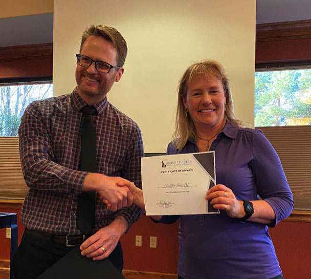 Awards presented by the Idaho Chapter of the American Academy of Pediatrics